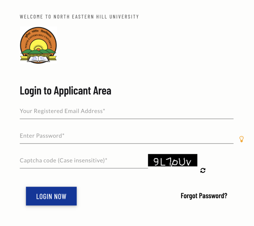 nehu.ac.in Nehu University (Pg, Phd) Admission 2024, Merit List