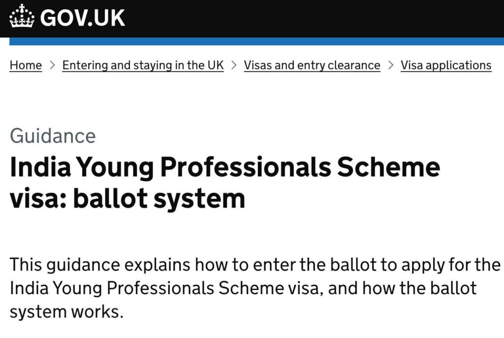 Uk Visa Application : Ballot Visa Apply Online, Lottery visa 2024