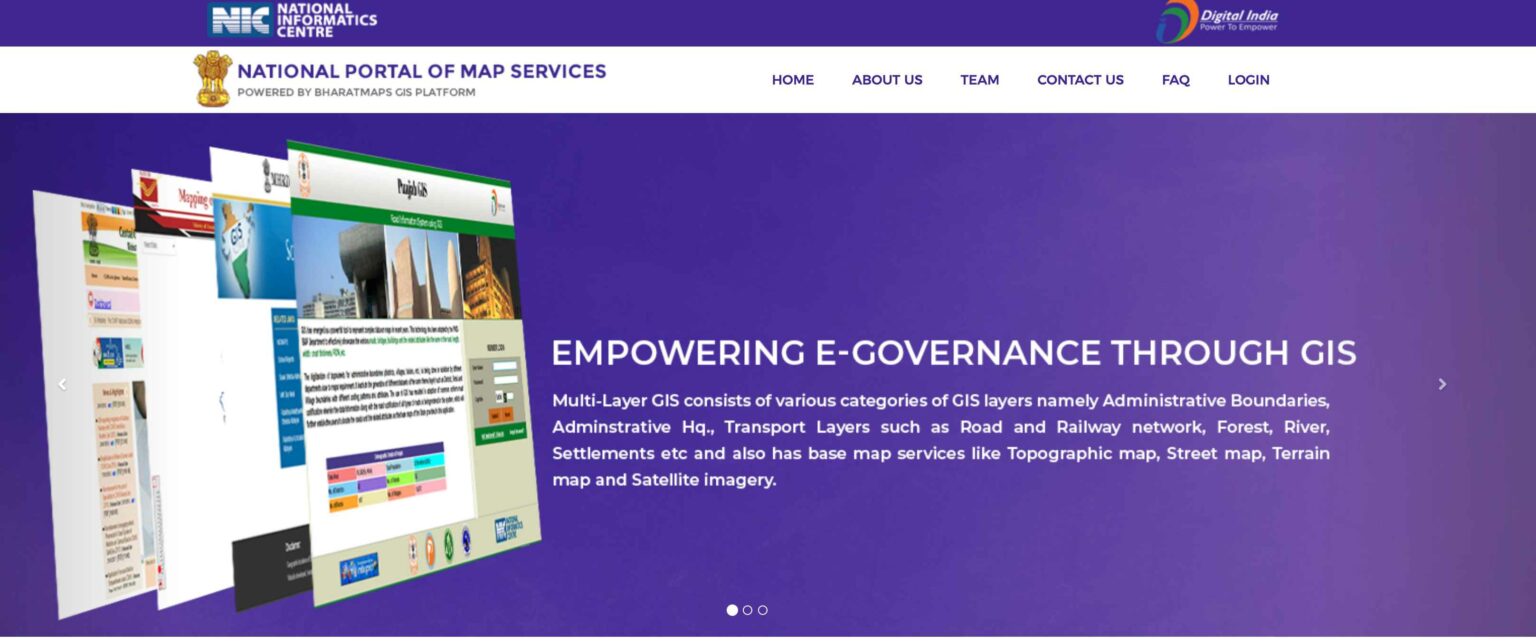 mapservice.gov.in Bharat Map Service Registration [Gov of India]