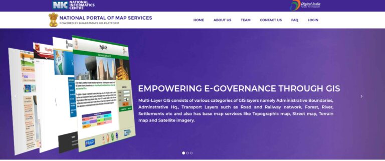 mapservice.gov.in Bharat Map Service Registration [Gov of India]