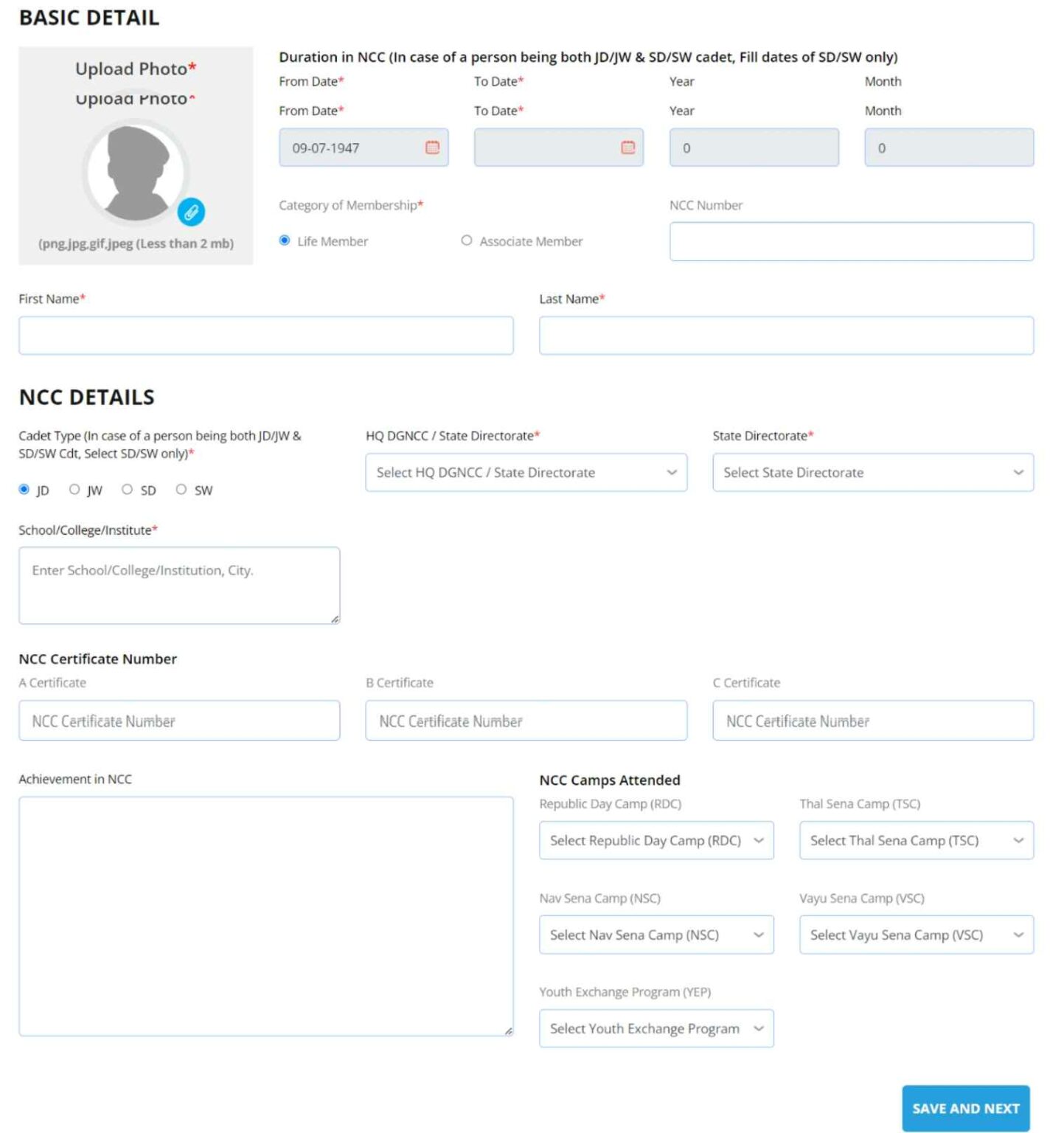 nccauto.gov.in Ncc Alumni Registration [Online Enrollment] 2024