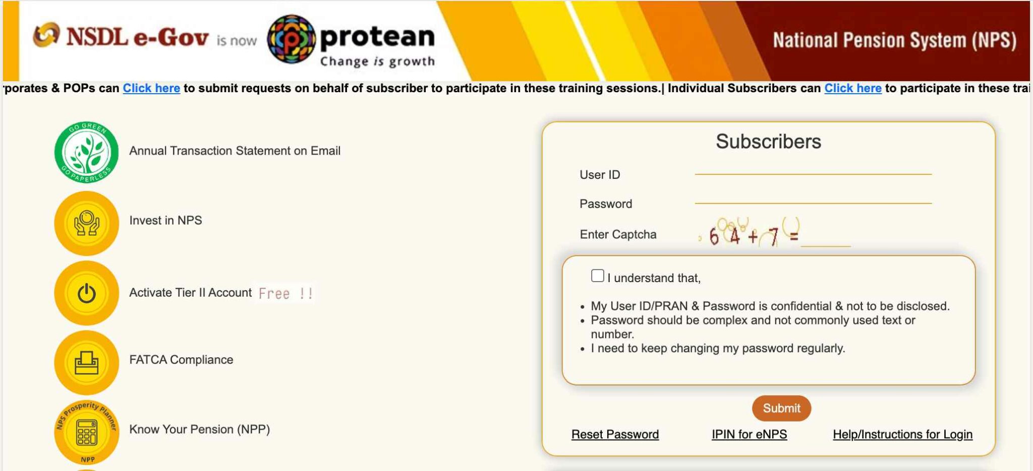 Apply Online for ⁠Nps Vatsalya Scheme 2024 : enps.nsdl.com