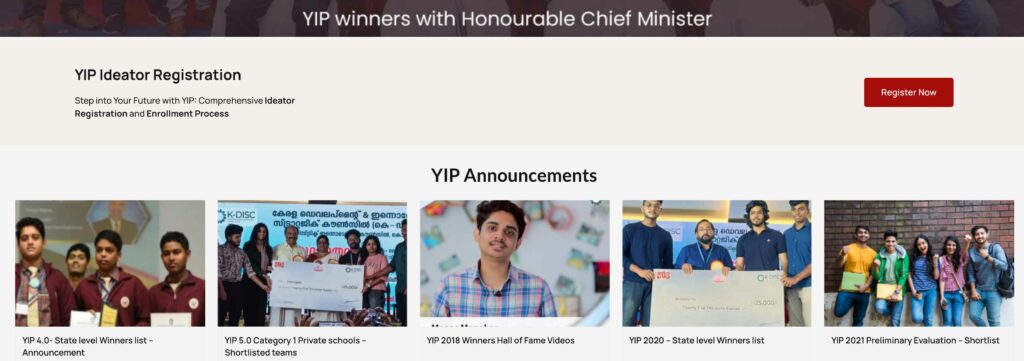 yip.kerala.gov.in Yip 7.0 5.0 6.0 Student login Registration 2024