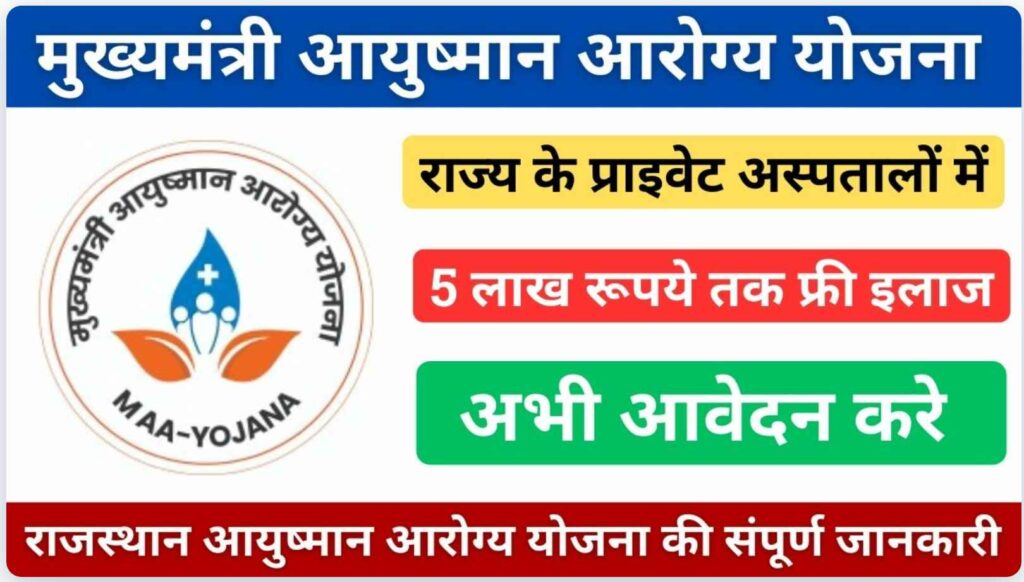 MAA Scheme Rajasthan : मुख्यमंत्री आयुष्मान आरोग्य योजना 2024 Apply