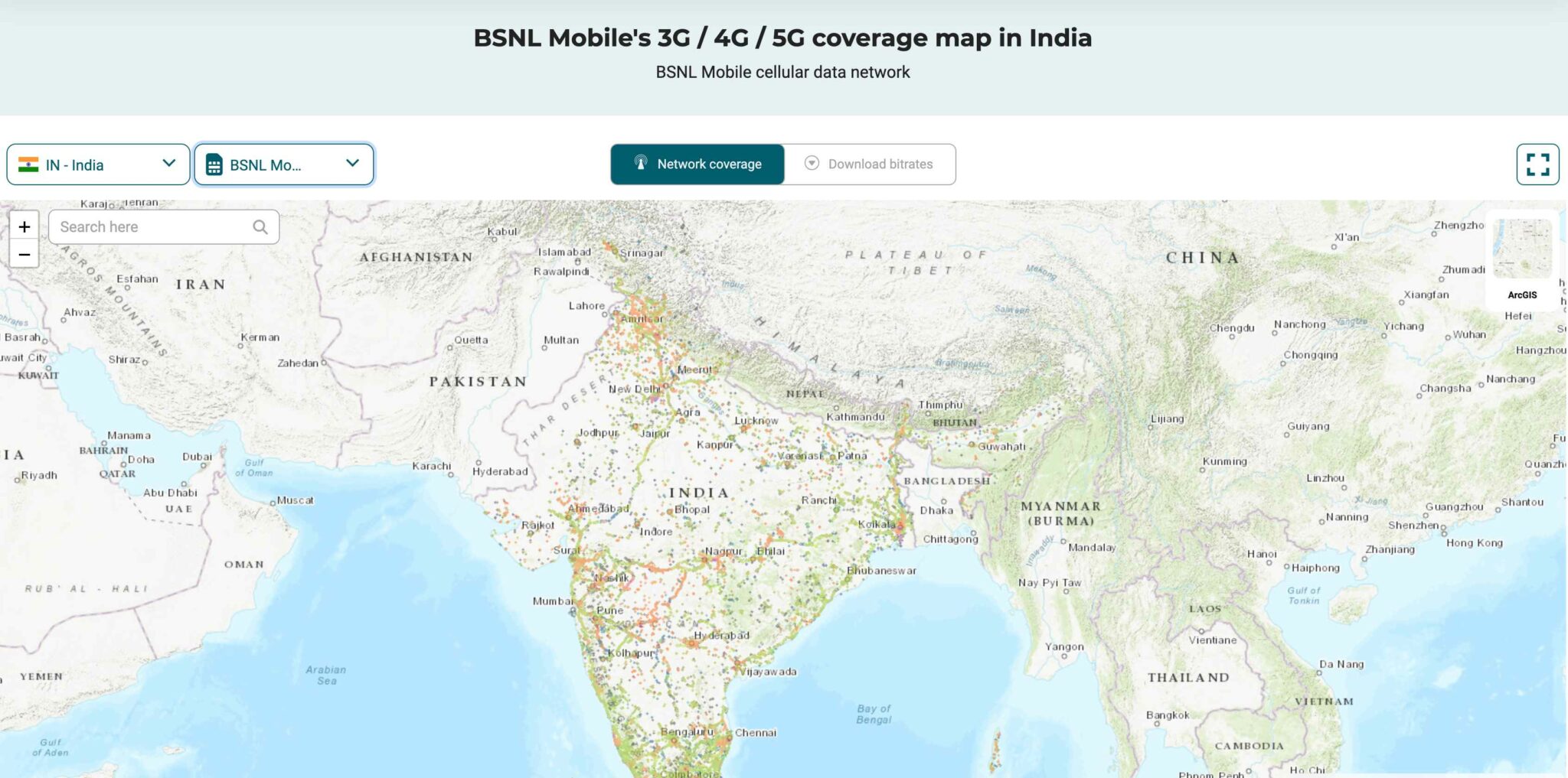 nperf.com Nperf Bsnl Network Coverage : Cymn Bsnl E Auction