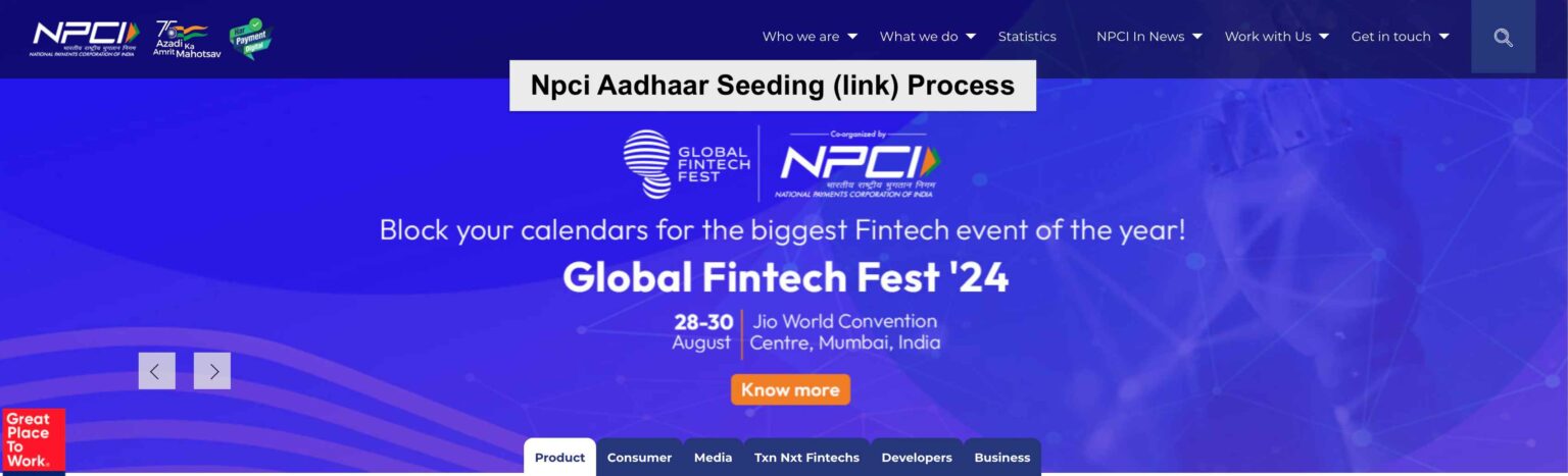 npci.org.in Upi : Npci Aadhaar Seeding (link) : npci.dbtl@npci.org.in
