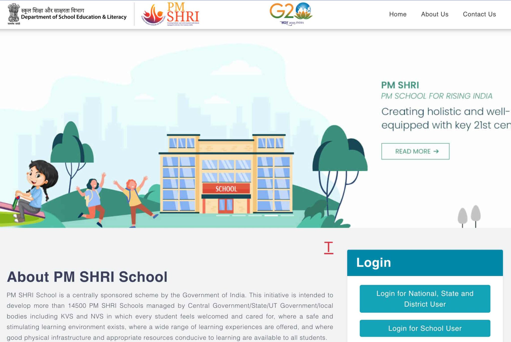 pmshri.education.gov.in : Pm Shri School Registration Form Portal