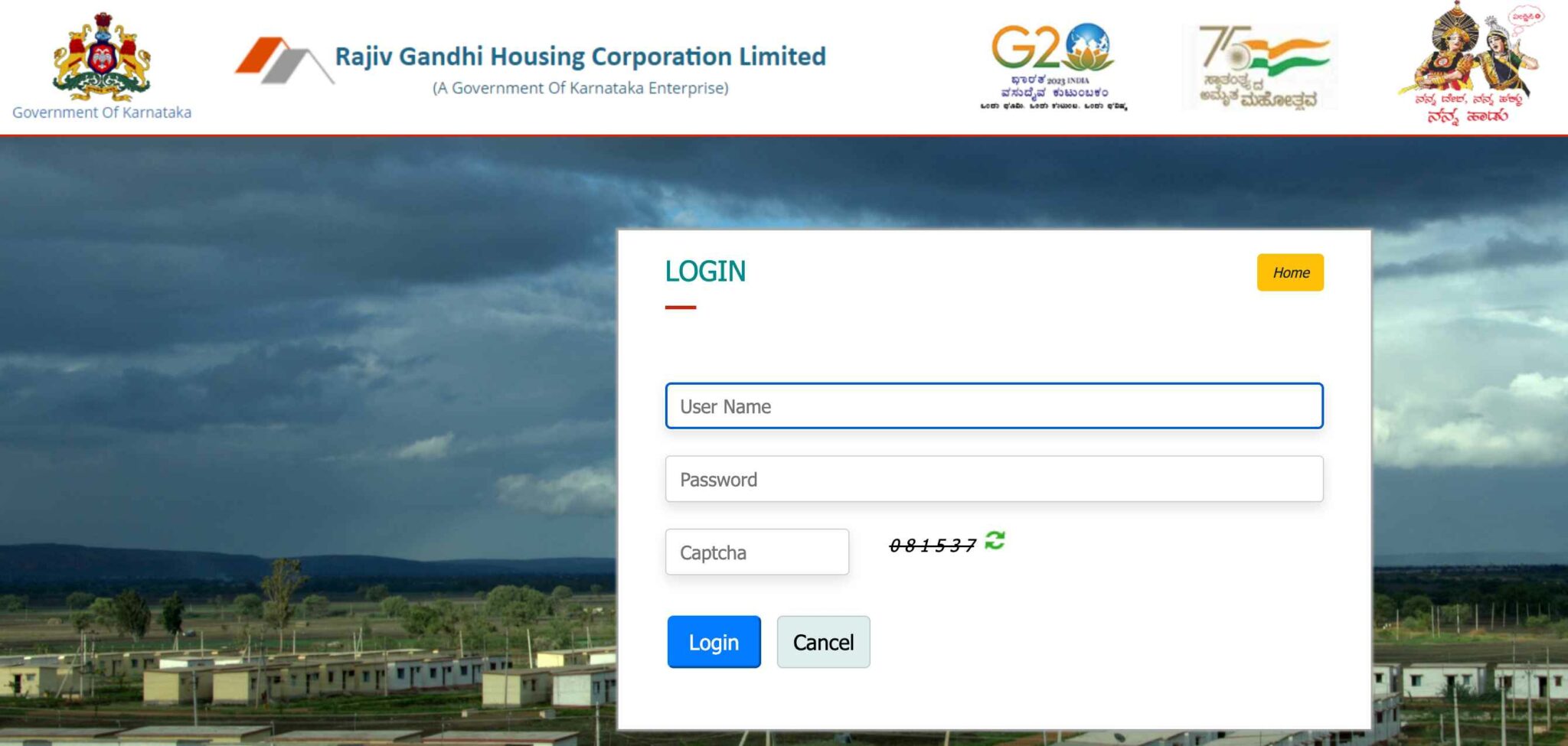 Rgrhcl Beneficiary Status list Karnataka : ashraya.karnataka.gov.in