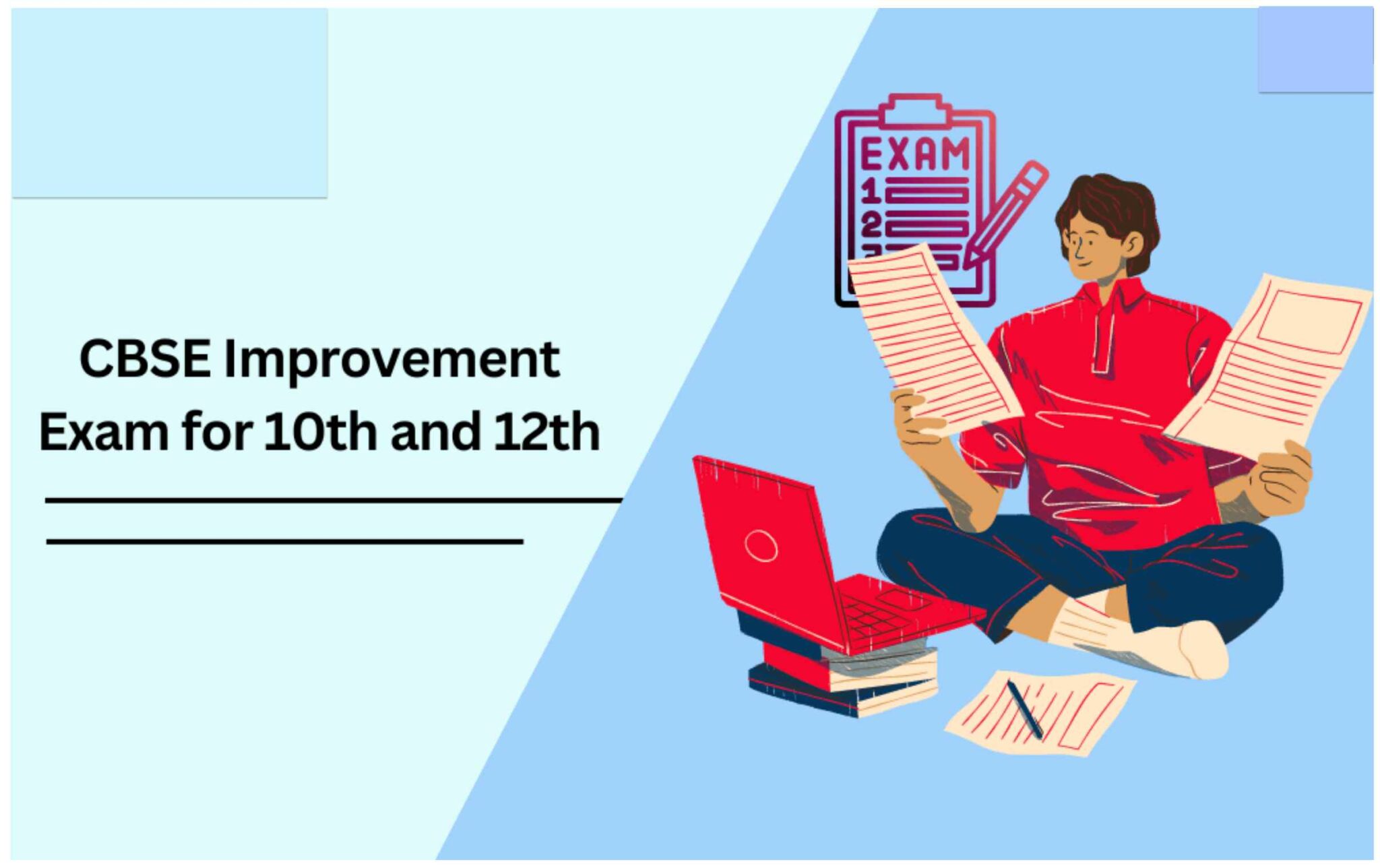 ⁠Cbse Private Candidate form 2025 : Improvement Registration