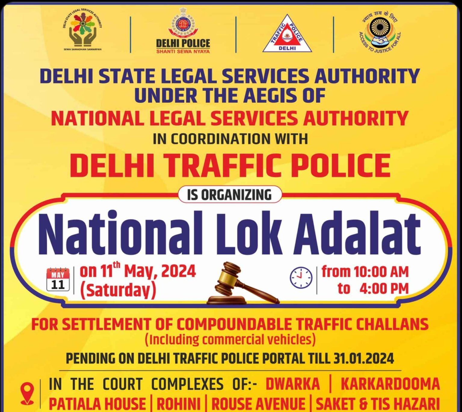 Up Traffic Police Lok Adalat Date, Token Registration, Challan 2025